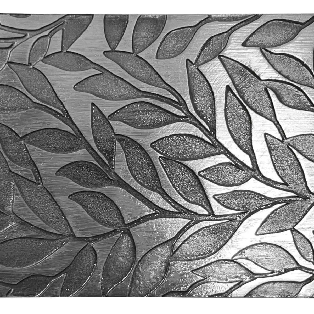 Texture Plate Pattern Plate for Press or Rolling Mill Style 38 Leaves ...