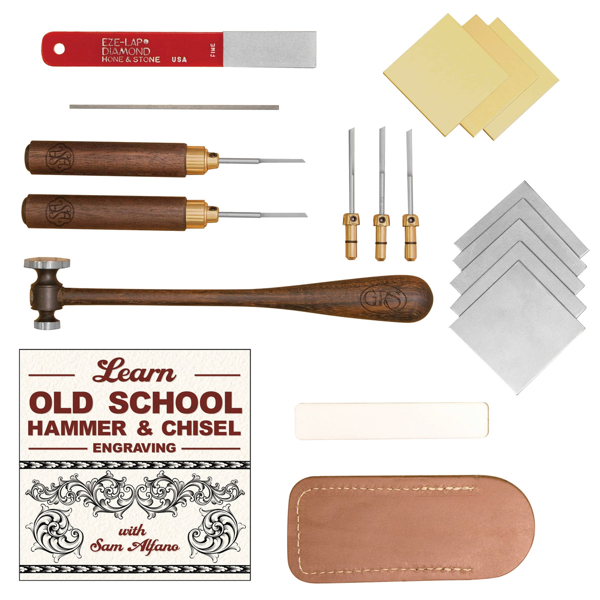 GRS Sam Alfano Hammer And Chisel Engraving Kit DVD – PMC Supplies