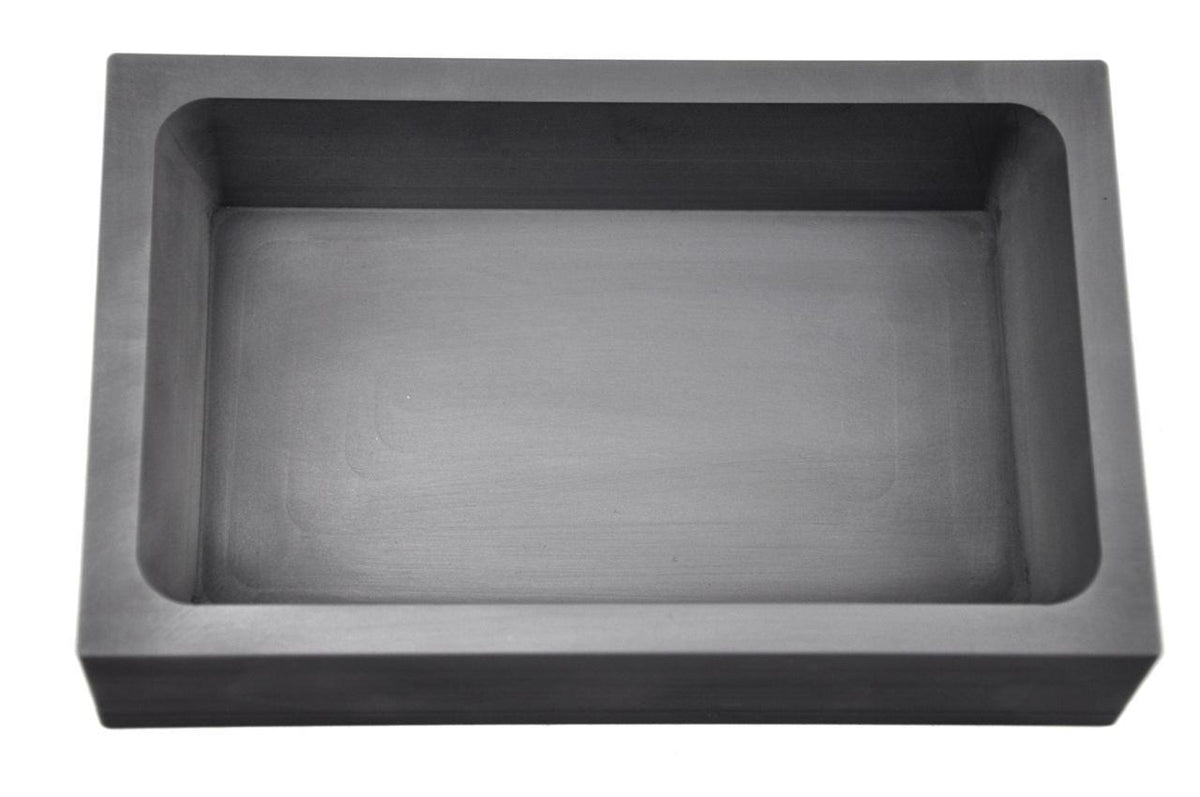 200 Troy Ounce Gold Rectangular Graphite Ingot Mold for Precision ...