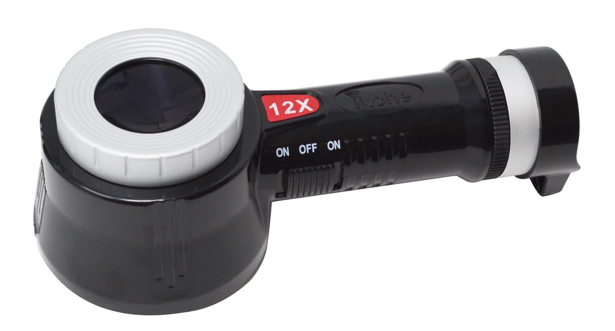 12X Professional Handheld LED Magnifier For Gemstones – PMC Supplies