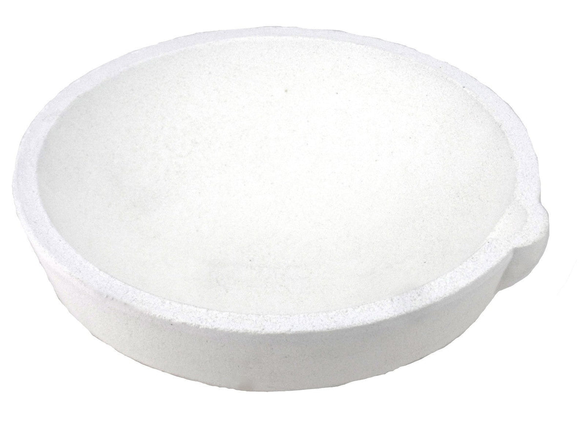 Ceramic Alumina Crucible - 10 KG for Gold, Silver & Copper Melting ...