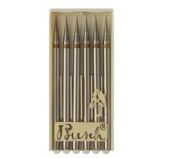 Busch Round Burs Fig 1 0.25mm Shank 3 32 Pack 6 – PMC Supplies