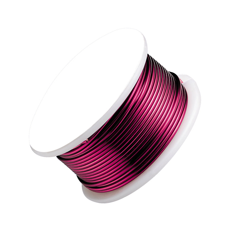 24 Gauge Burgundy Artistic Wire - Vibrant 20-Yard Copper Wire for ...