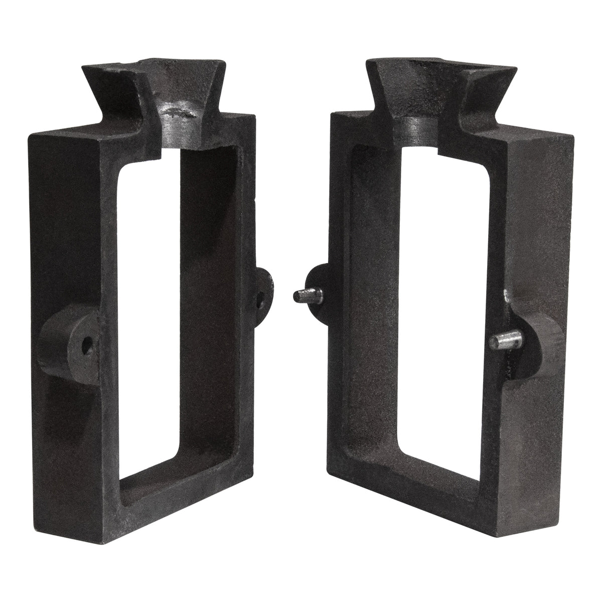 2 Piece Cast Iron Mold Flask Frame With Pins – PMC Supplies