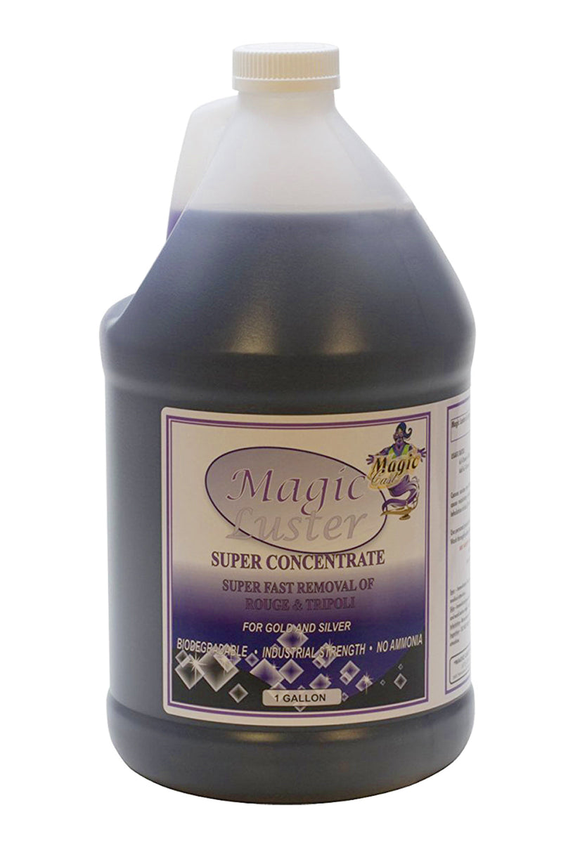 Magic Luster Jewelry Cleaner - Fast-Acting Ultrasonic Cleaning Solution ...