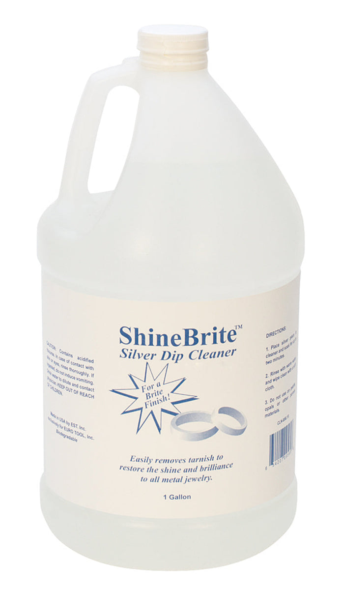 ShineBrite Silver Dip Cleaner - Fast & Effective 1-Gallon Silver ...