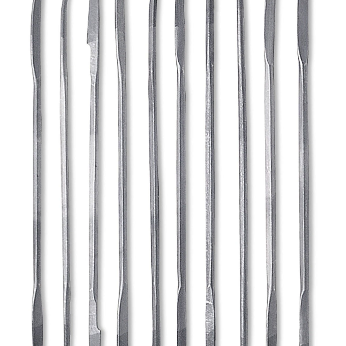 10 Piece Riffler Files Set - 6" Cut 2 – PMC Supplies