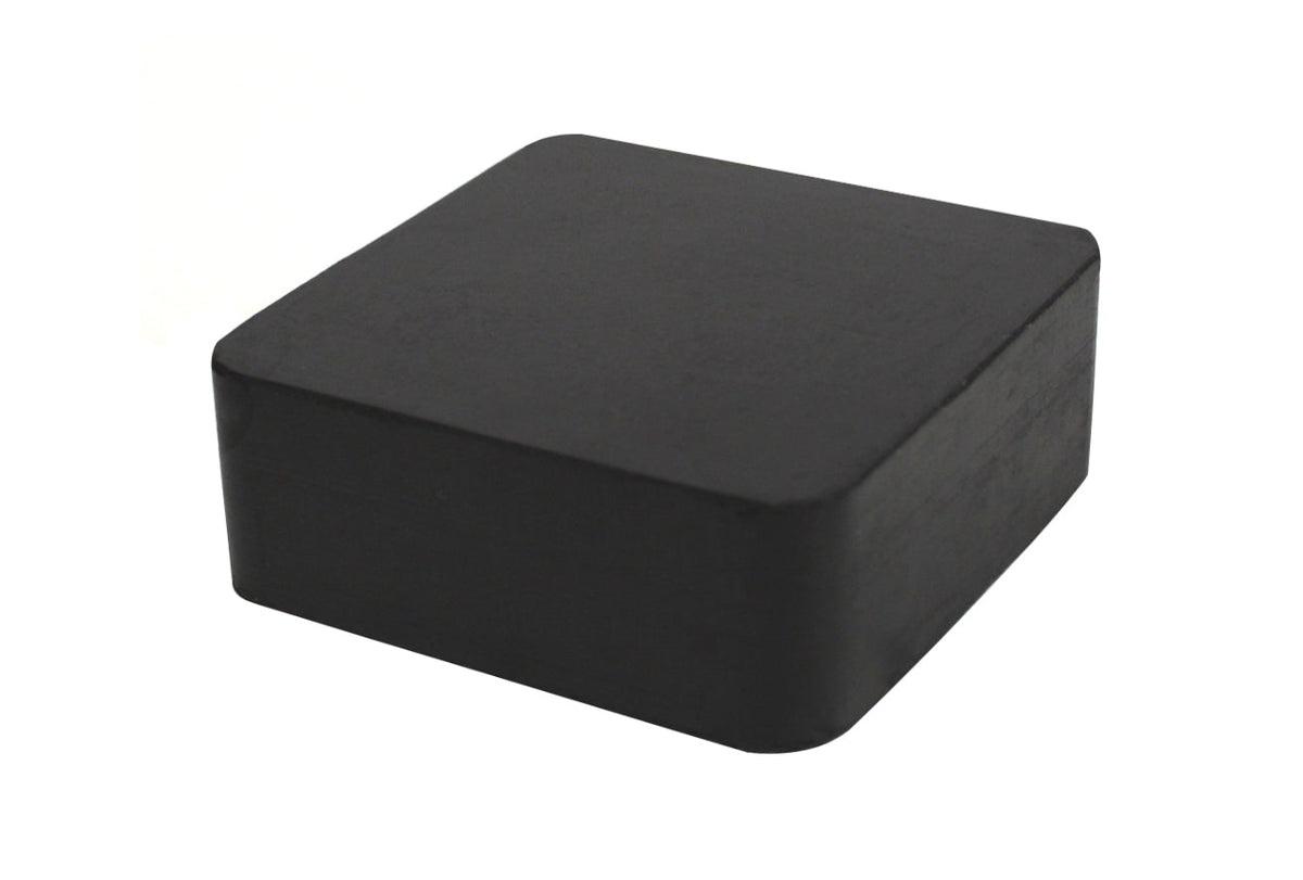 2-1/2" x 2-1/2" x 1" Rubber Dapping Block Stamping Surface – PMC Supplies