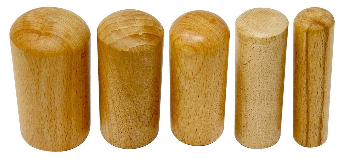 Wooden Dapping Punch Set 5 Piece Jewelry Tools – PMC Supplies