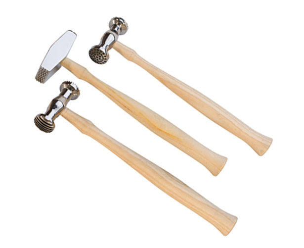 Set of 3 Texturing Pattern Hammers – PMC Supplies