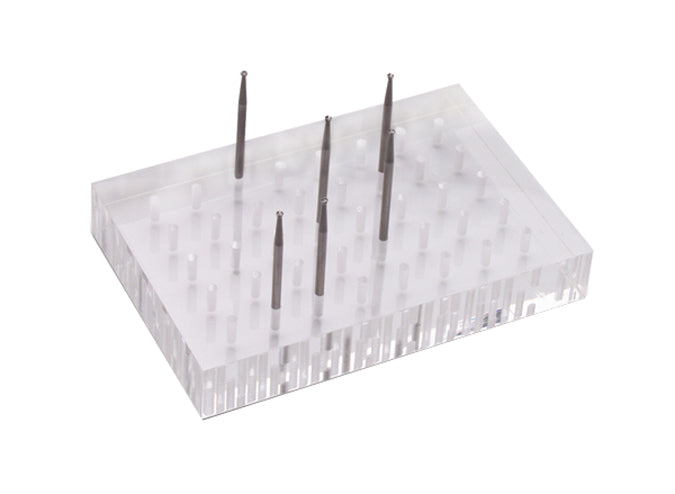 Clear Acrylic Benchtop Bur Organizer – PMC Supplies