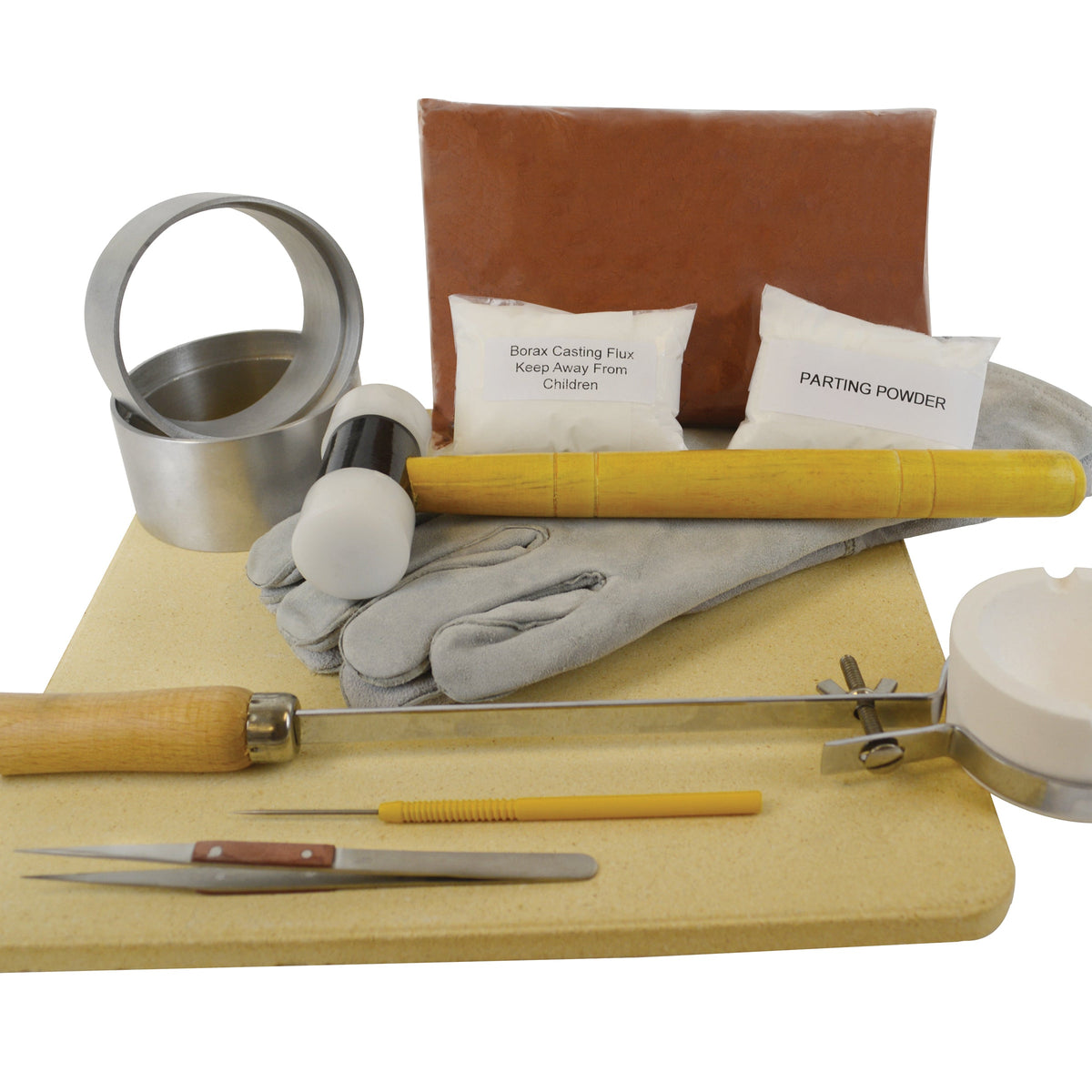 Quick Cast Sand Casting Deluxe Kit for High-Detail Metal Casting ...