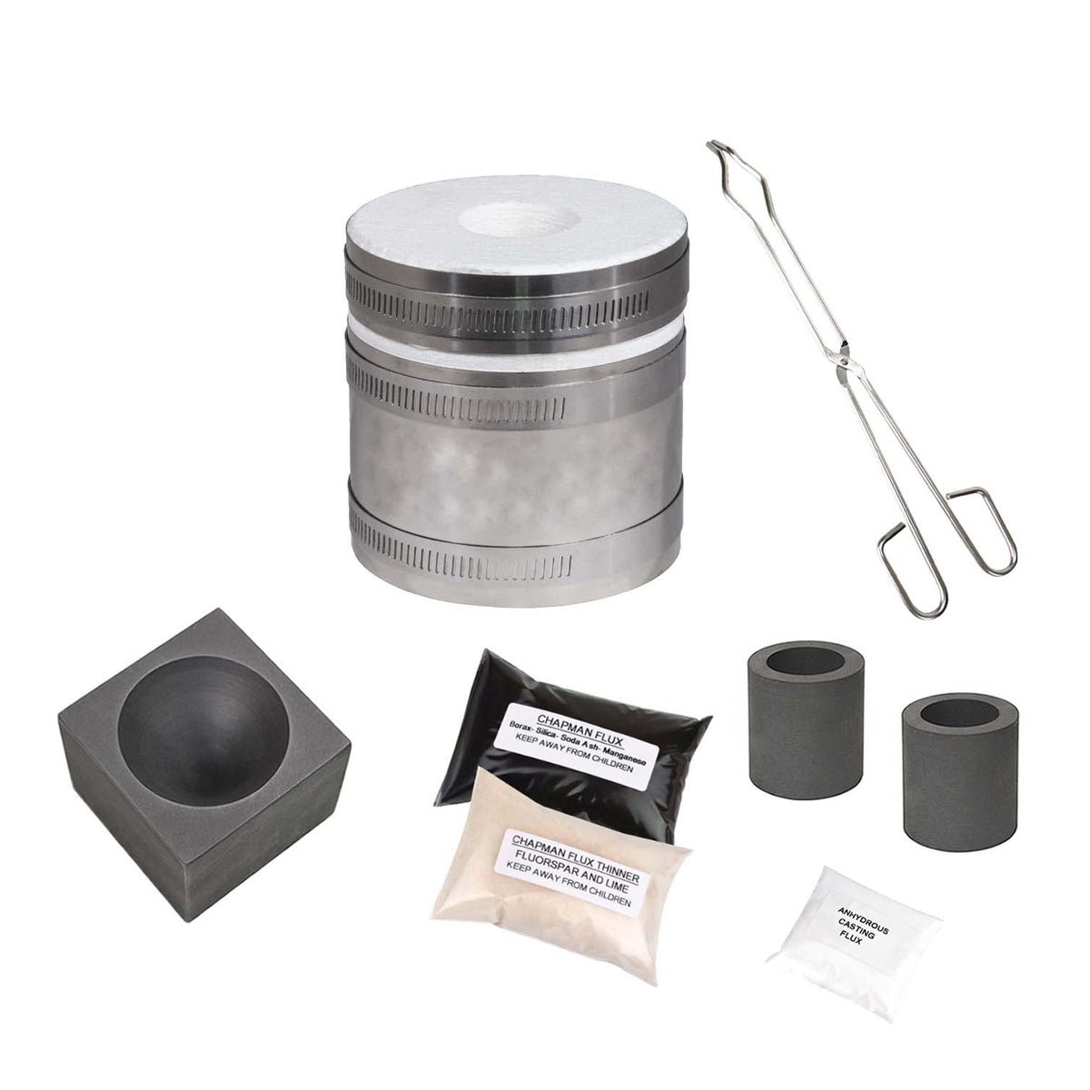 Deluxe Mini Pro Kiln Propane Assay Smelting Furnace – PMC Supplies