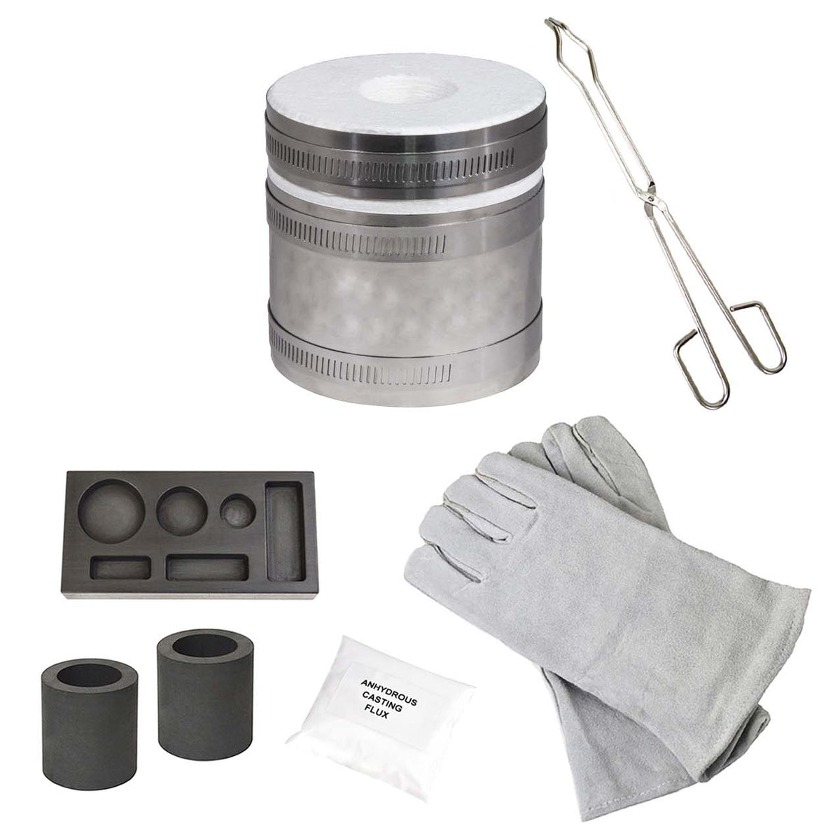 Deluxe Mini Pro Kiln Propane Furnace 6 Cavity Mold – PMC Supplies