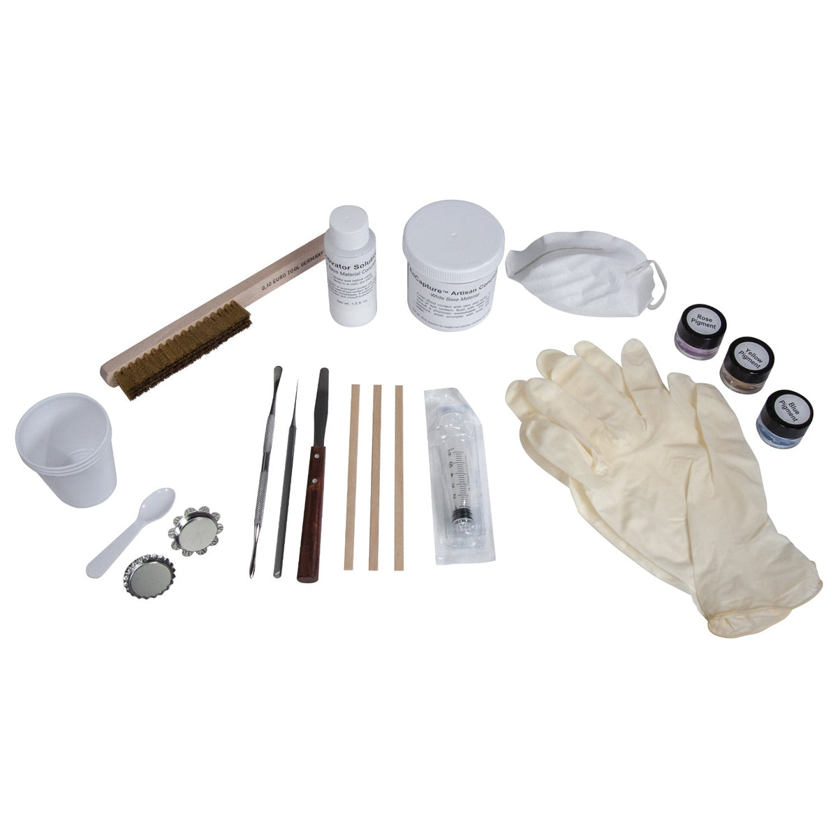 EnCapture Artisan Concrete - White Concrete Kit for DIY and Artisans ...