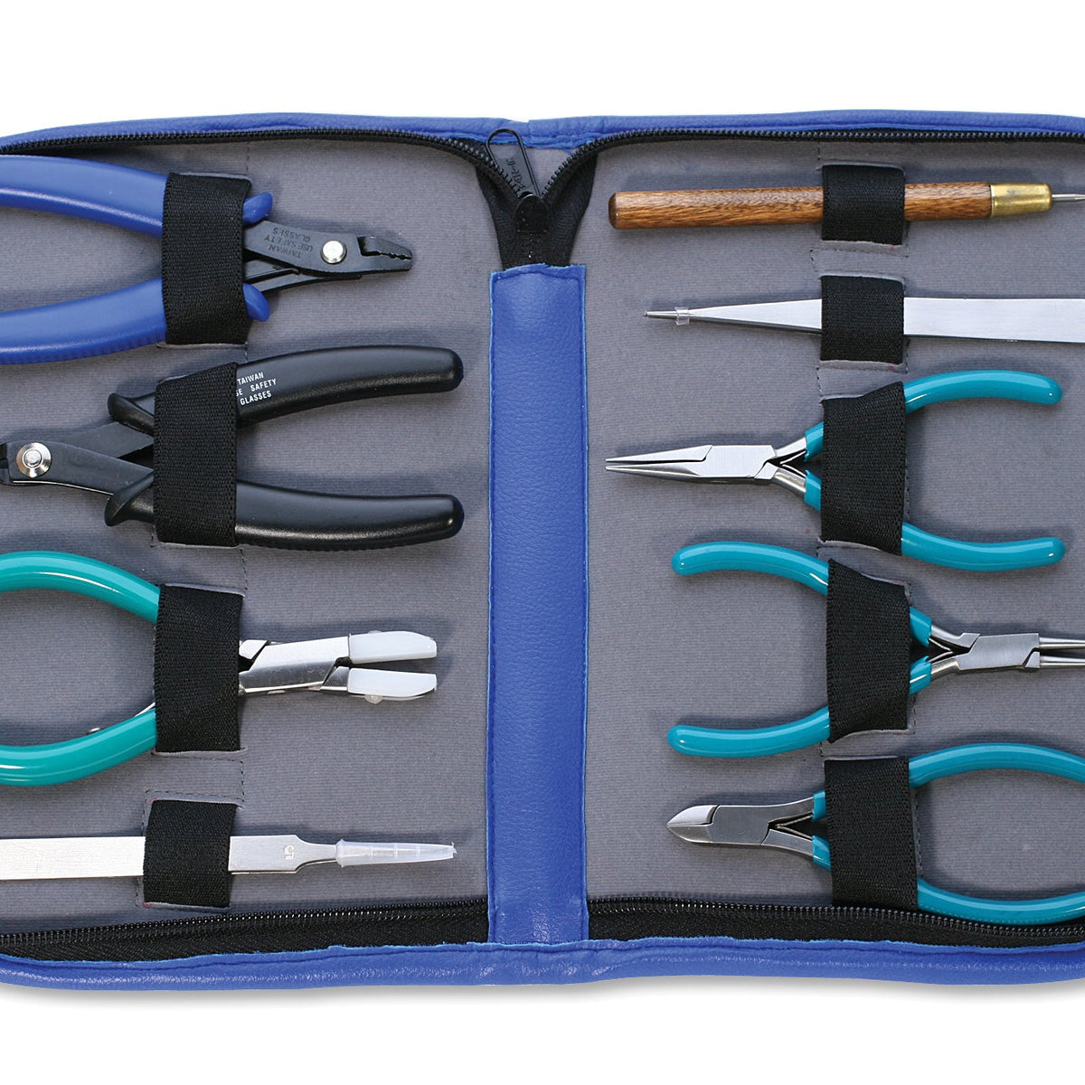 9-Piece Superior Beader's Jewelry Tool Kit - Portable Jewelry Making ...