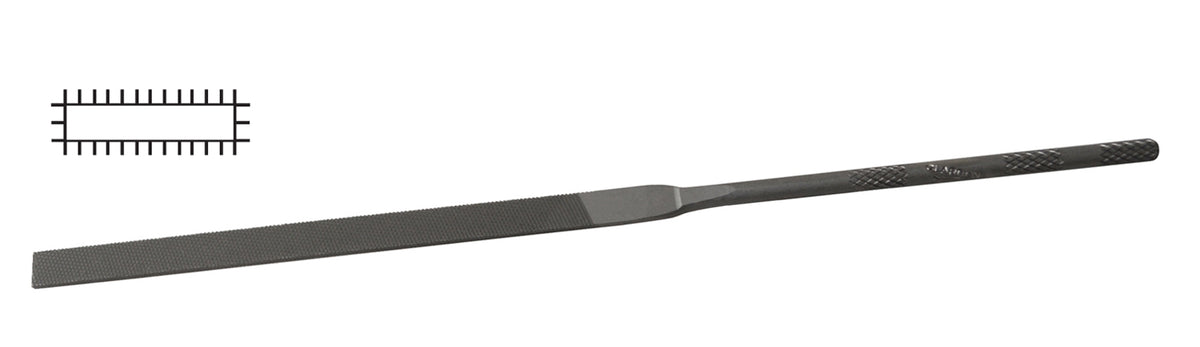 Glardon Vallorbe Pillar Needle File Cut 4 Fine LA2401 – PMC Supplies