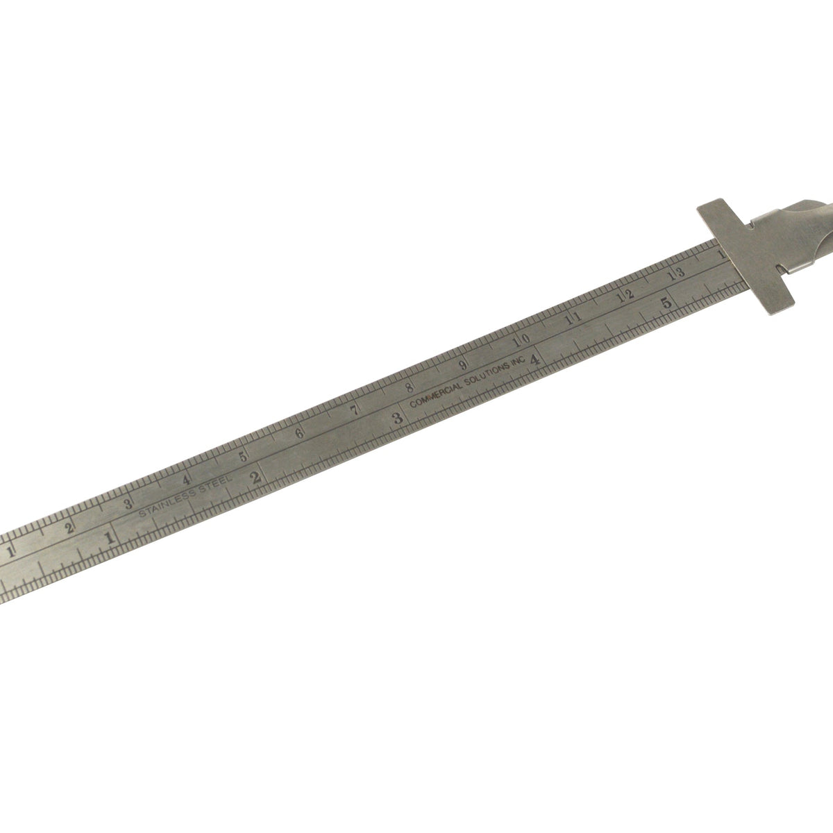 6" Steel Pocket Ruler w/ Clip – PMC Supplies
