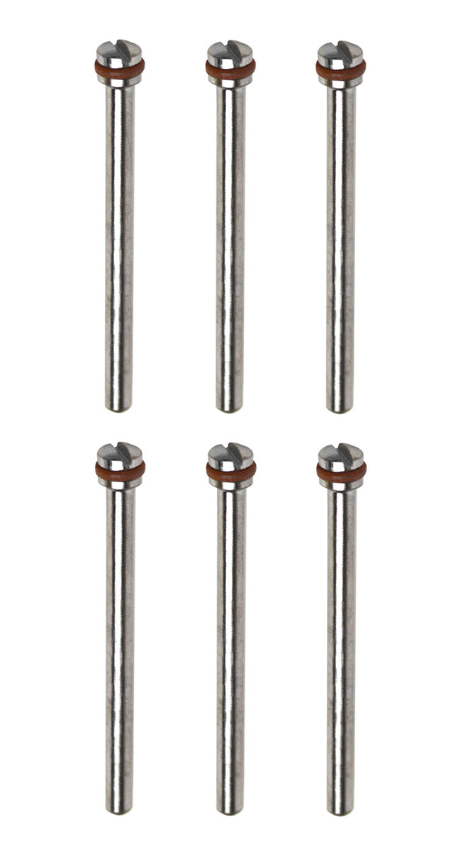 Polishing Mandrels - 6 Pack with Reinforced Screw & 5mm Head – PMC Supplies