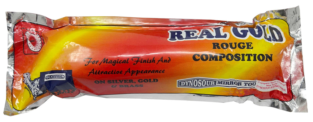 Real Gold Red Polishing Rouge For Gold - 350 gram Round Bar – PMC Supplies