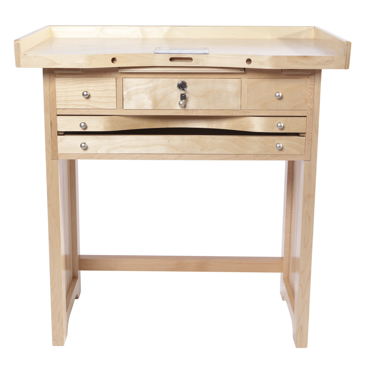 3 Drawer MasterCraft Jewelers Bench With GRS-Ready Countertop Made In ...