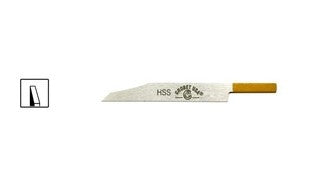 Grobet High Speed Steel Pre Shaped Edge Graver No 43 – PMC Supplies