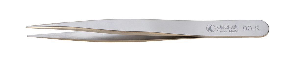 Ideal-Tek Inox Hi-Tech Tweezers - Precise 4-3/4" Stainless Steel Tool ...