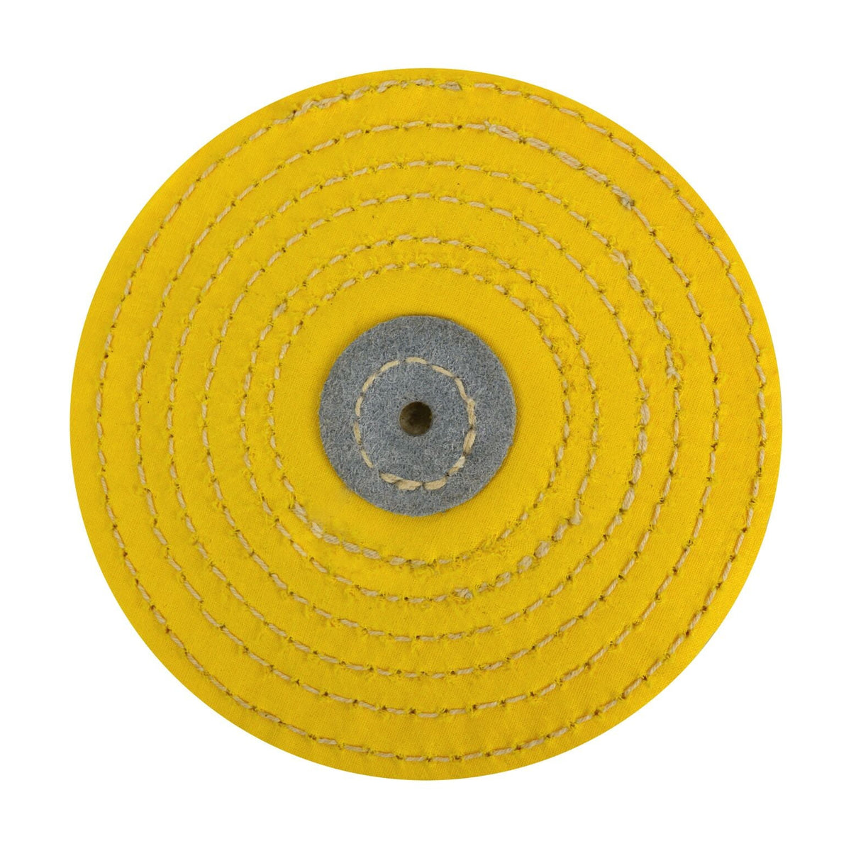 Knife Edge Stitched Yellow Muslin Buff - 5" x 12 Folds for Precision ...