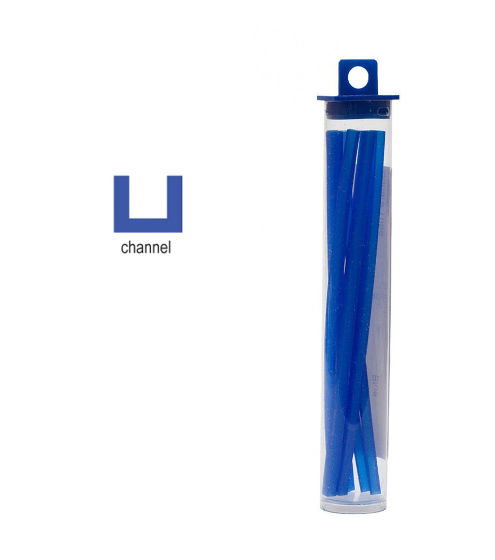 Cowdery Channel 2.0 mm Blue Wax Profile – PMC Supplies