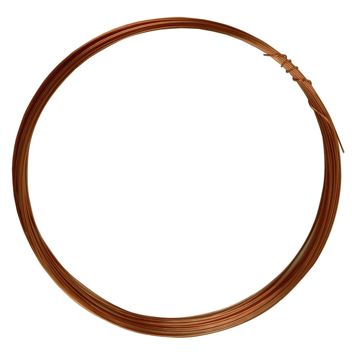 25' Round Dead Soft Copper Wire - 24 Gauge – PMC Supplies