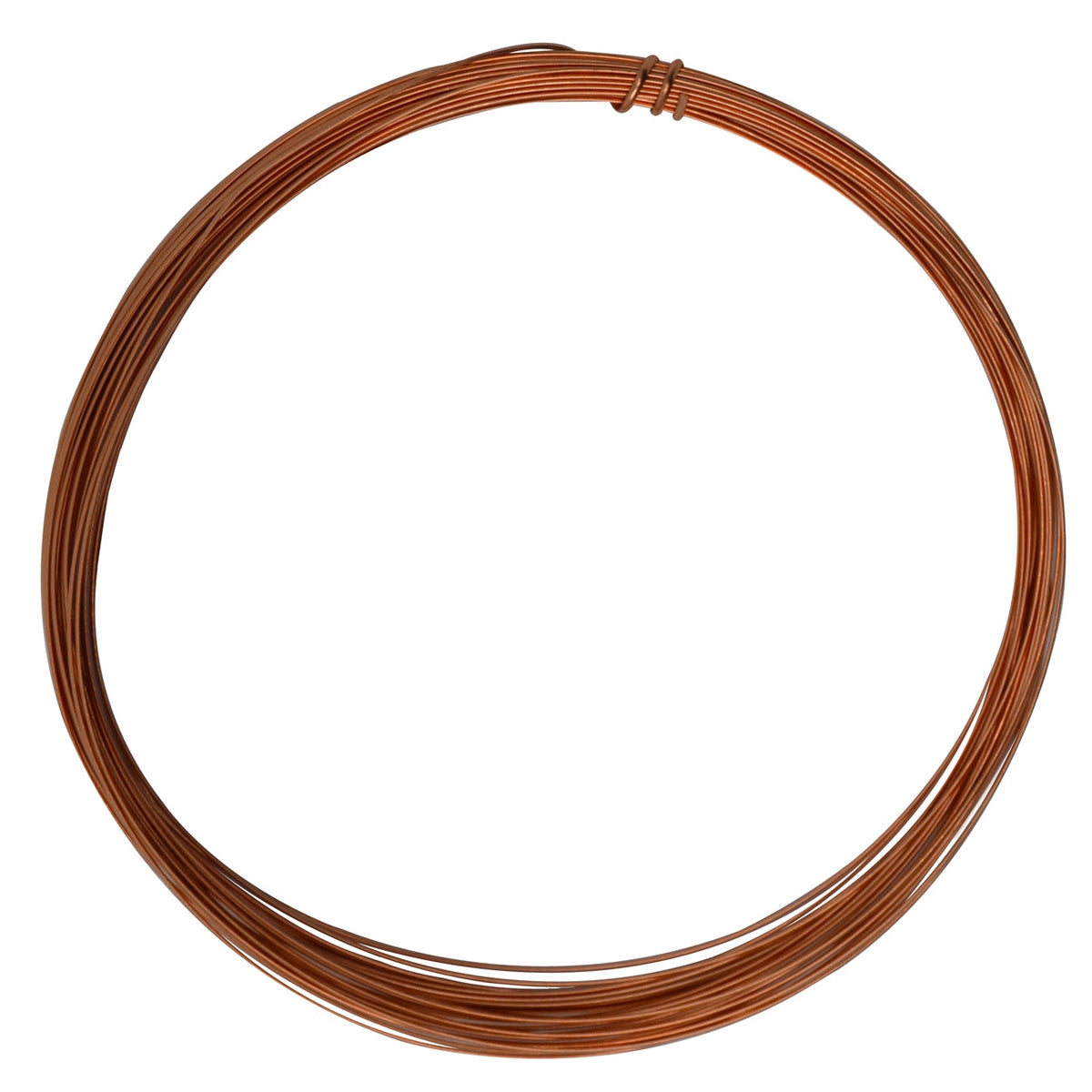 Half Round Half Hard Copper Wire - 18 Gauge, 25 Feet for Jewelry Making ...